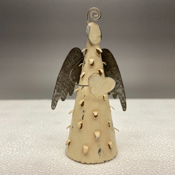 Sarah Lugg | Holiday | Vguc Sarah Lugg Painted Metal Angel Ornament 3 ...